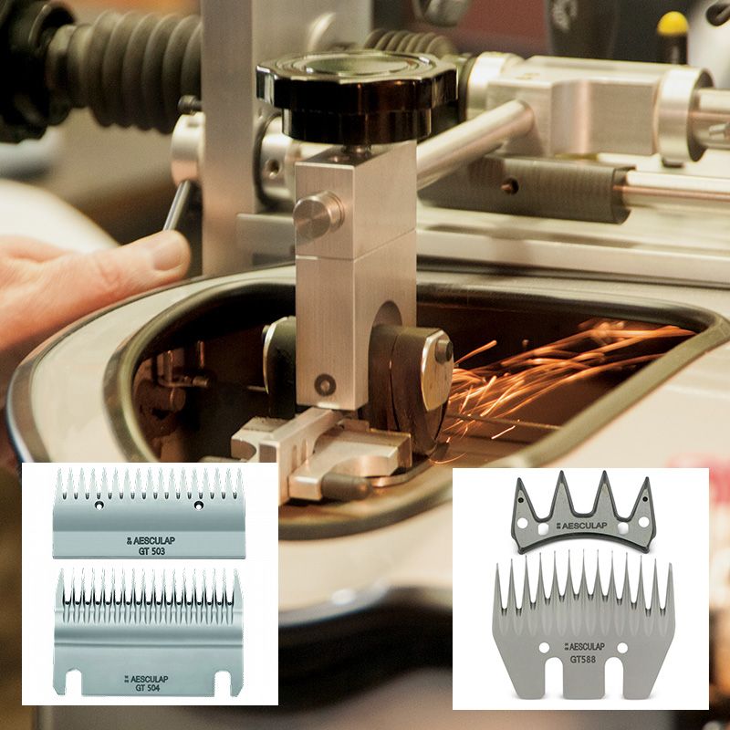 Slijpwerk scheermachine messen | Macrovet